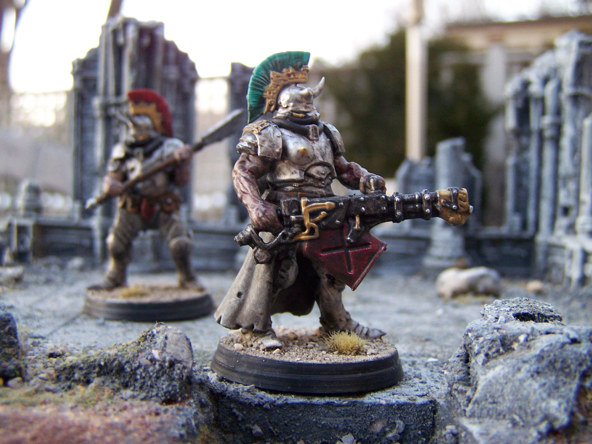 3D Printable Trench Crusade - Annointed (Heavy Flamer) - Heretic Legion ...