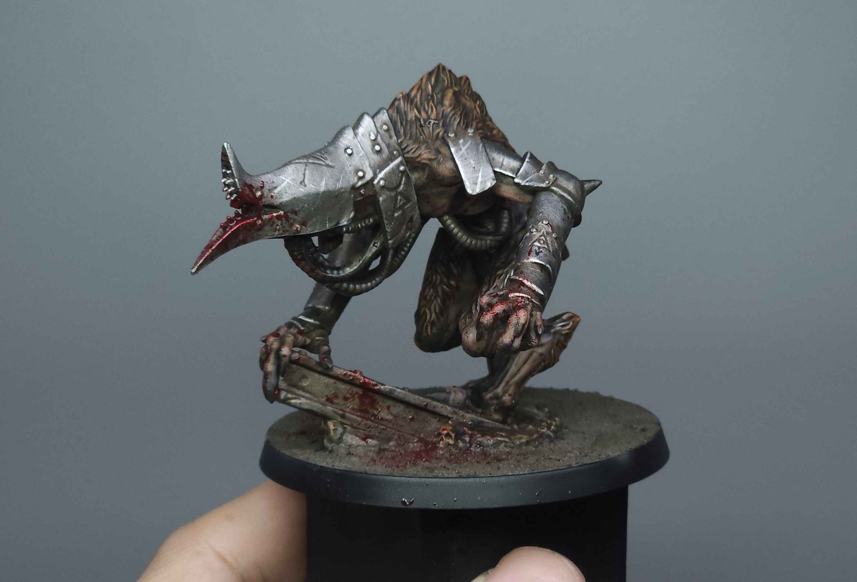 3D Printable Trench Crusade - War Wolf - Heretic Legion by Factory Fortress Inc.