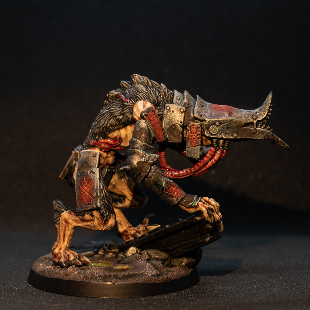 3D Printable Trench Crusade - War Wolf - Heretic Legion by Factory Fortress Inc.