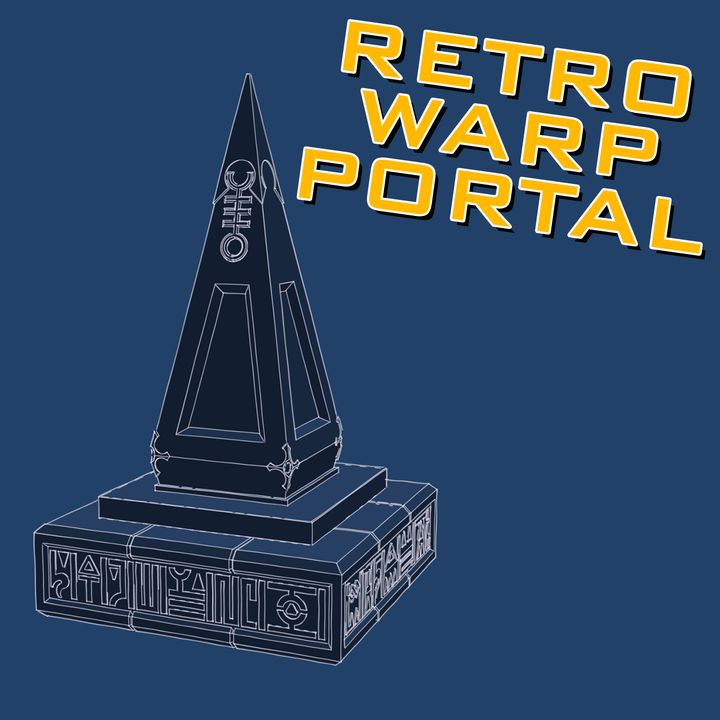 3D Printable Retro Warp Portal by Doctor Spork