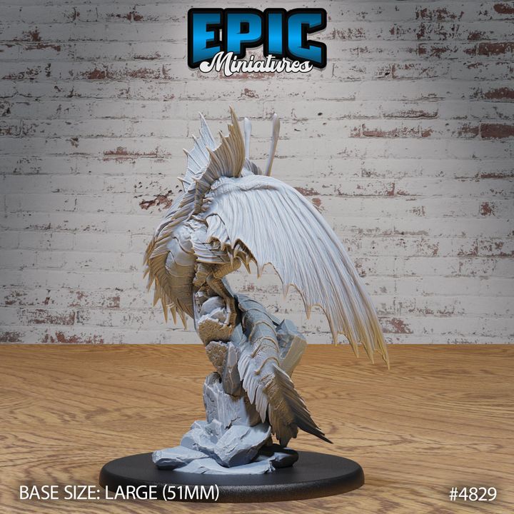 3D Printable Ocean Wyvern Rock / Dragon Sea Serpent Hybrid / Bulky ...