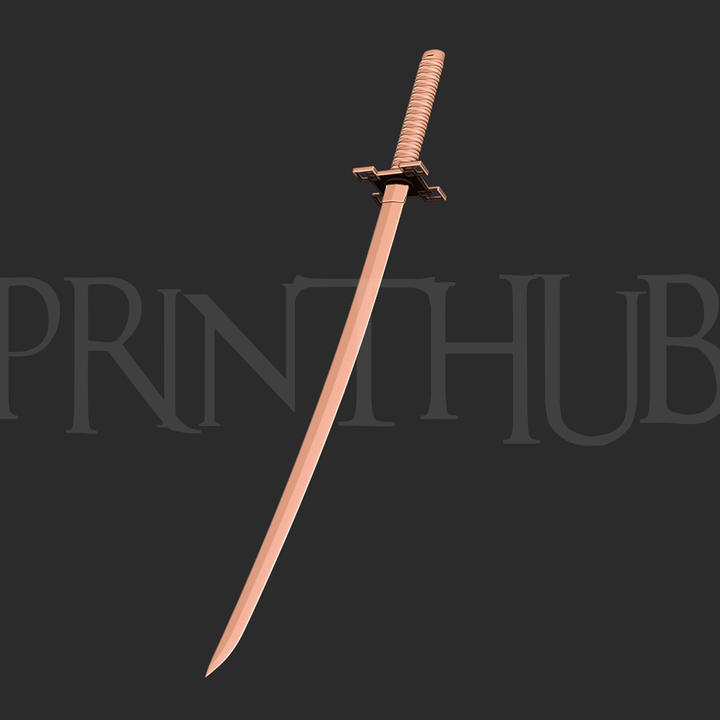 Téléchargement Muichiro katana Demon slayer 3d print model par Printhub