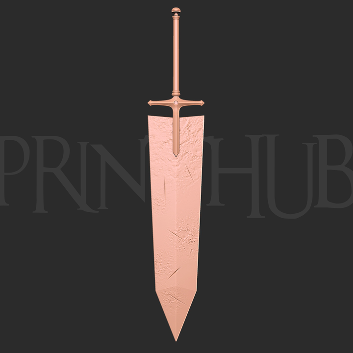 3D Printable Asta Demon Slayer Sword for cosplay prop by Printhub