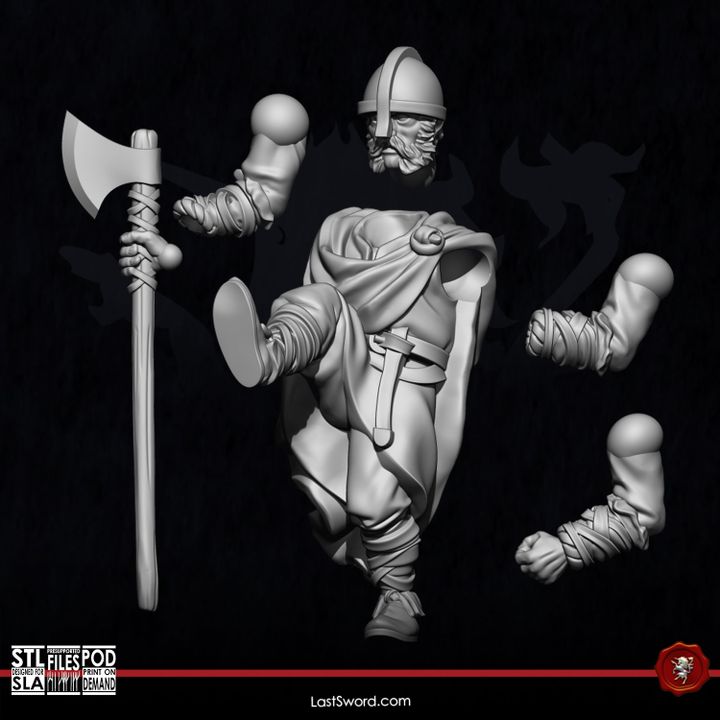 3D Printable ShieldBreaker by LastSword Miniatures