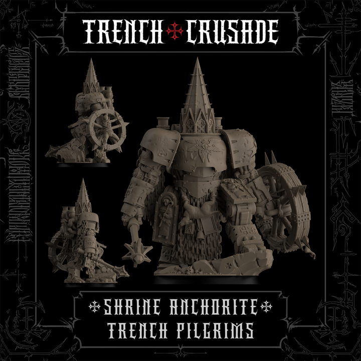 3D Printable Trench Crusade - Shrine Anchorite - Trench Pilgrims by ...