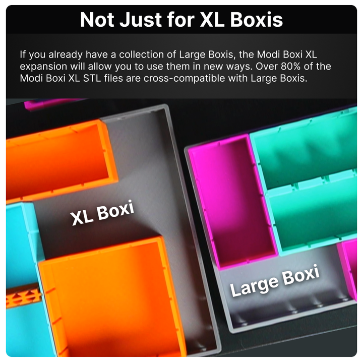 3D Printable Modi Boxi XL - 3D Printable Gaming Storage Solution by ...