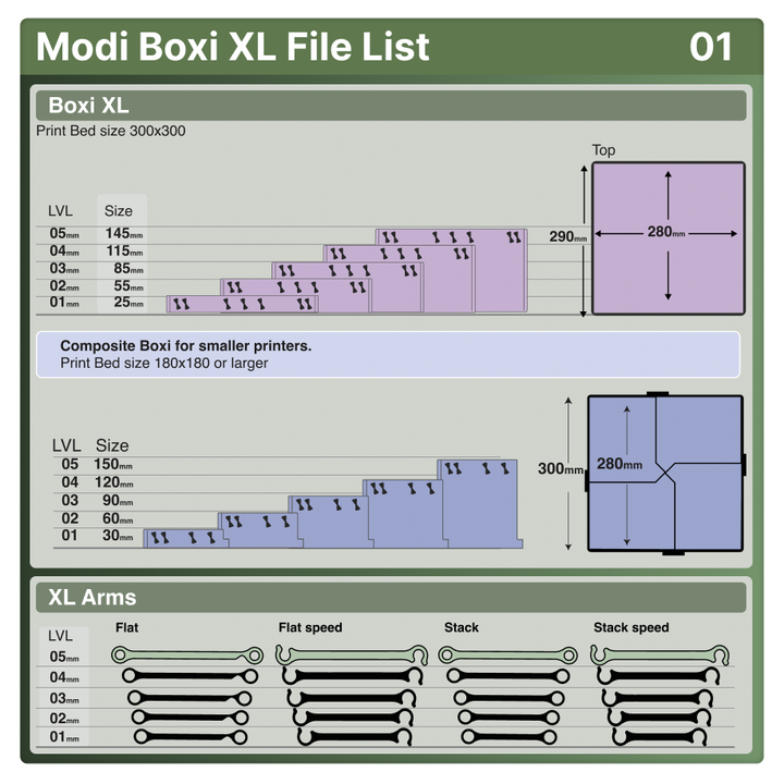 3D Printable Modi Boxi XL - 3D Printable Gaming Storage Solution by ...