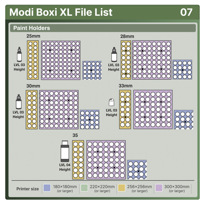 3D Printable Modi Boxi XL - 3D Printable Gaming Storage Solution by ...