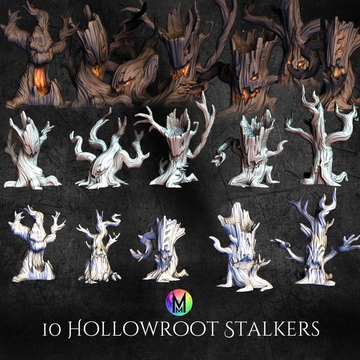 3D Printable Halloween Trees - 10 haunted halloween Trees for your ...