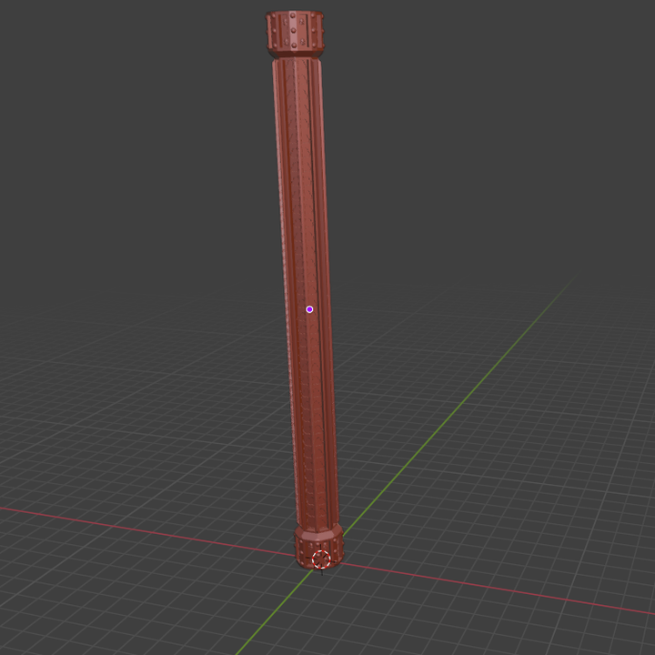 3D Printable Gothic Column by Joe