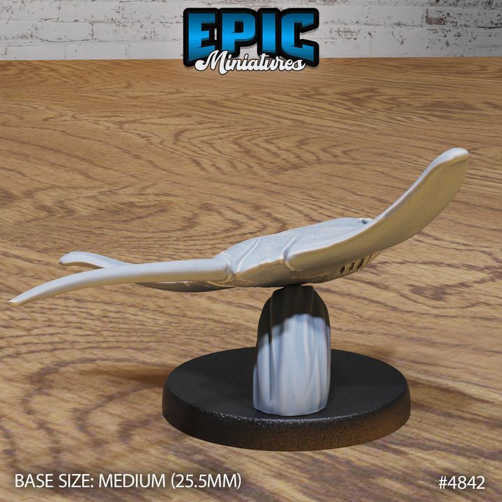 3D Printable Stingray Set / Sea Manta Ray / Water Animal Beast / Evil ...