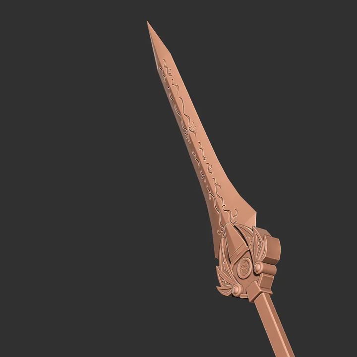 3D Printable Power rangers Legacy Red Ranger Sword 3D print model by ...