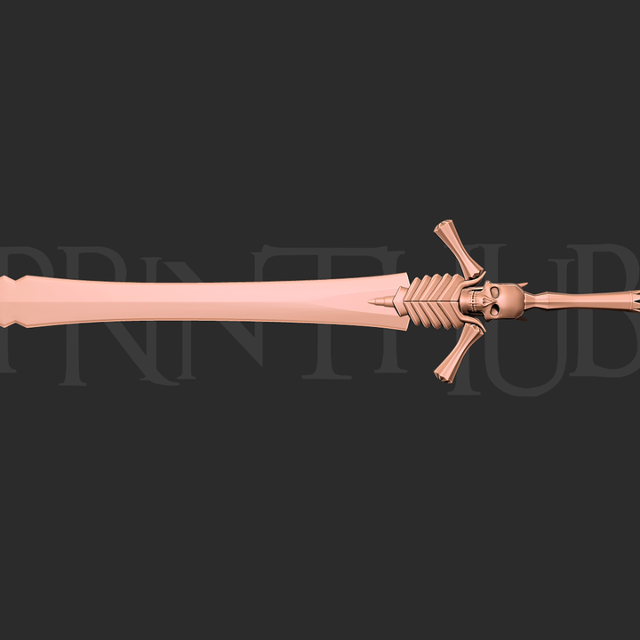 3D Printable Rebellion Sword Fan art for cosplay by Printhub