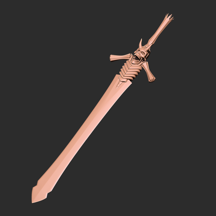 3D Printable Rebellion Sword Fan art for cosplay by Printhub