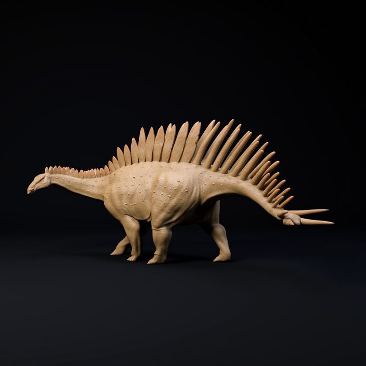 3D Printable Miragaia 1-35 scale pre-supported dinosaur by Dino and Dog