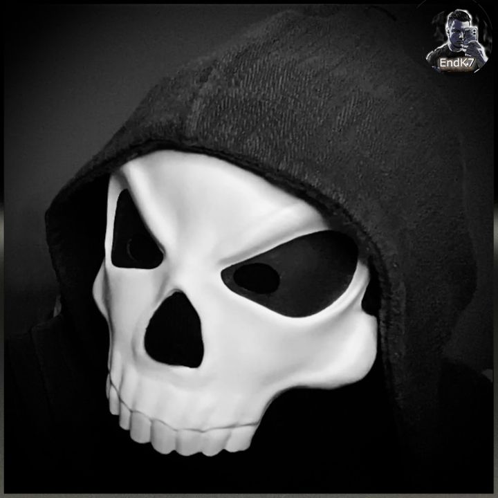 3D Printable Skull Mask No.1 💀 by EndK7