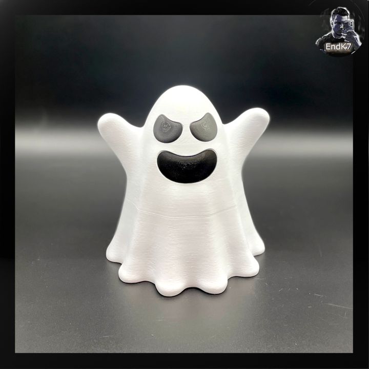3D Printable Ghost Container Storage 👻 by EndK7