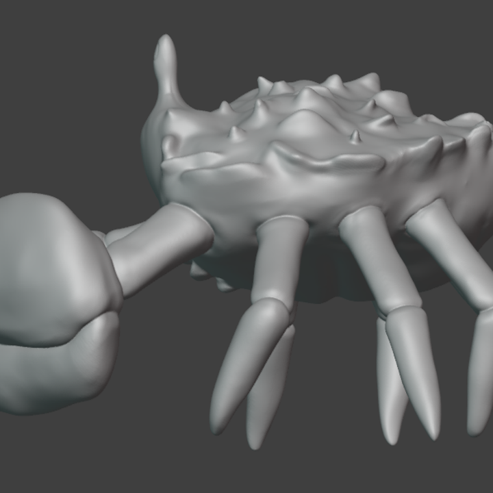 3D Printable Simple Crab by Vamatti