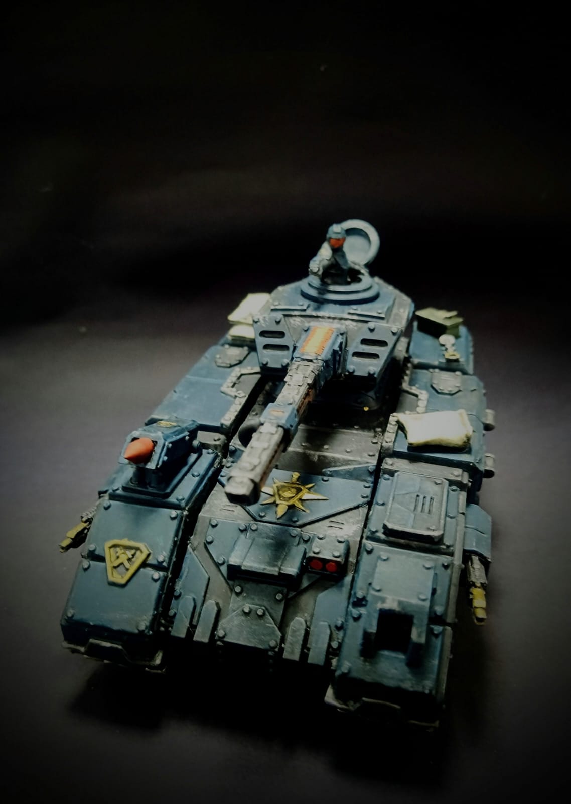 3D Printable Battle Tank - Human Defense Force by One Page Rules