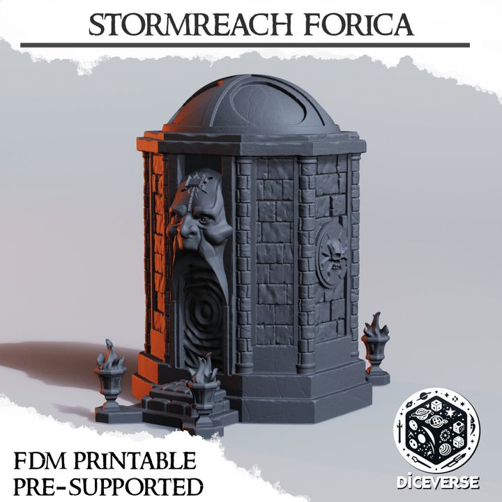 3D Printable Stormreach Forica by Diceverse