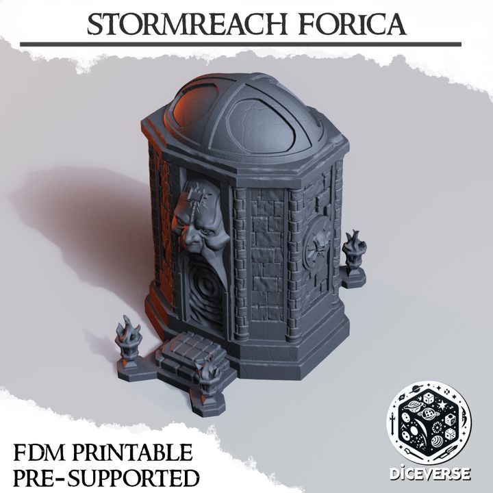 3D Printable Stormreach Forica by Diceverse