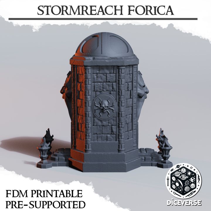 3D Printable Stormreach Forica by Diceverse