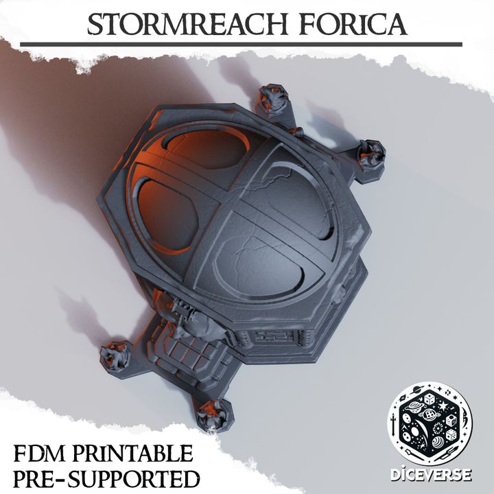 3D Printable Stormreach Forica by Diceverse