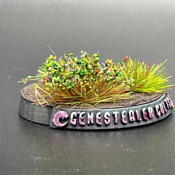 3D Printable Infected Colonies / GSC / Alien Hives Motif Name Plate ...