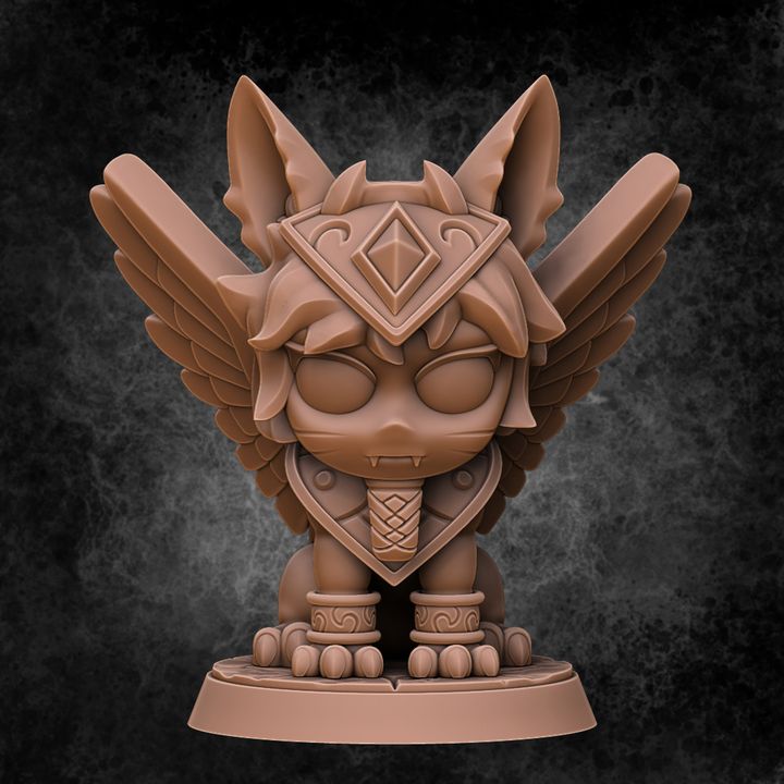 3D Printable Sphinx by Deathpunk Studio