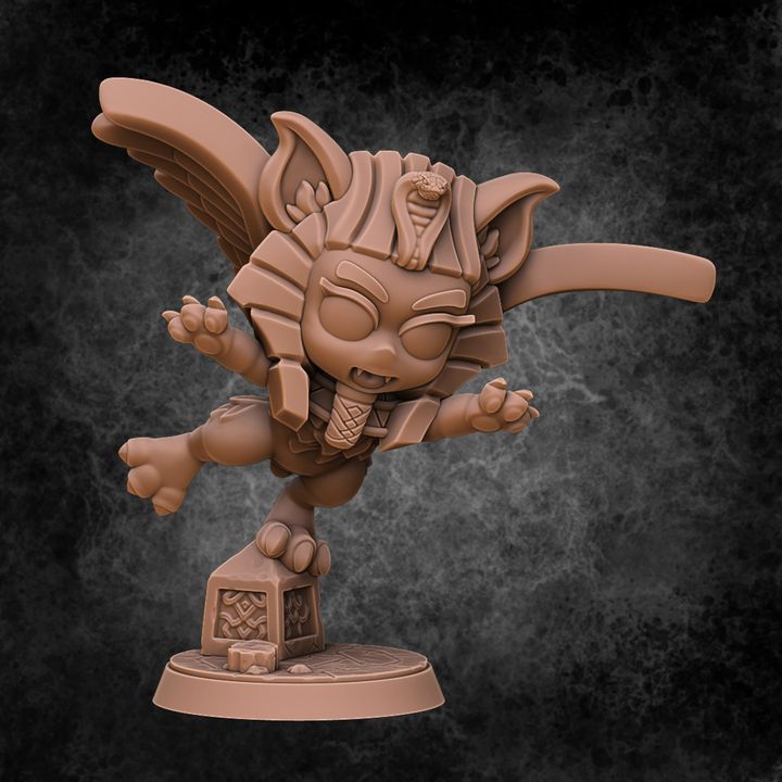 3D Printable Sphinx by Deathpunk Studio