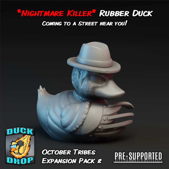 3D Printable The Nightmare Killer and Groundskeeper - Horror Art Toy ...