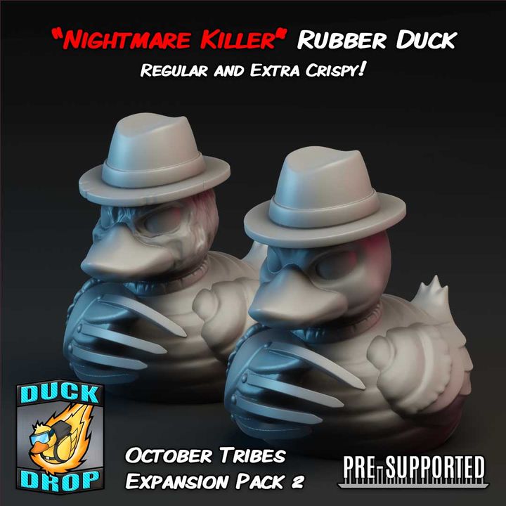 3D Printable The Nightmare Killer and Groundskeeper - Horror Art Toy ...