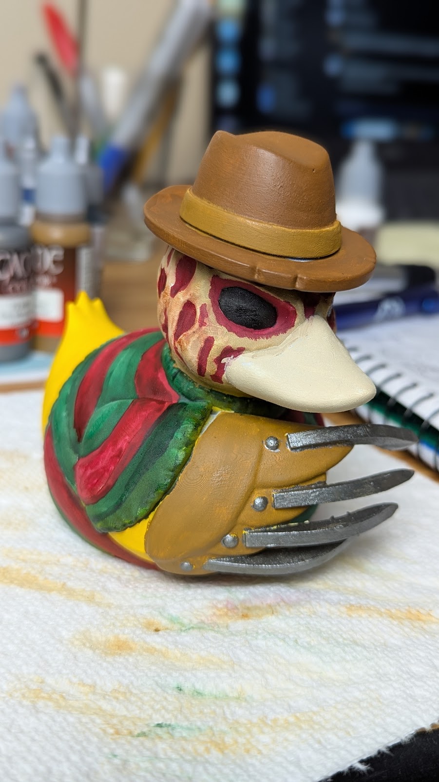 3D Printable The Nightmare Killer and Groundskeeper - Horror Art Toy ...