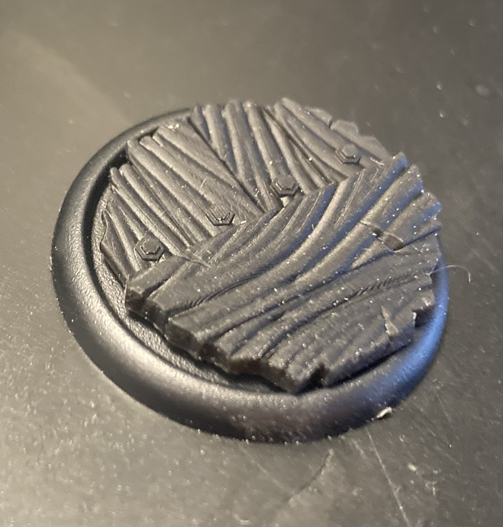 3D Printable Ship Deck Base Inserts - for Warmachine style round bases ...