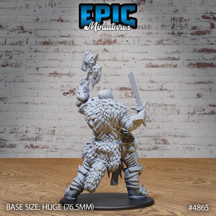 3D Printable Giant Dragon Hunter Victory / Dragonslayer / Drake Beast ...