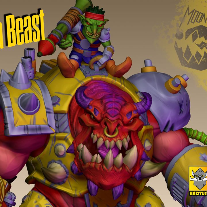 3D Printable DaBeast by BADTUSK GAME