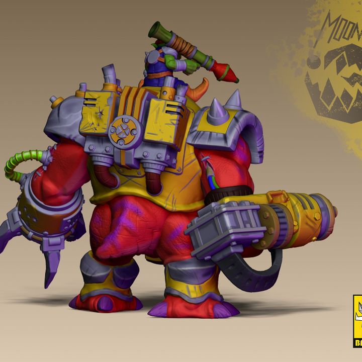 3D Printable DaBeast by BADTUSK GAME