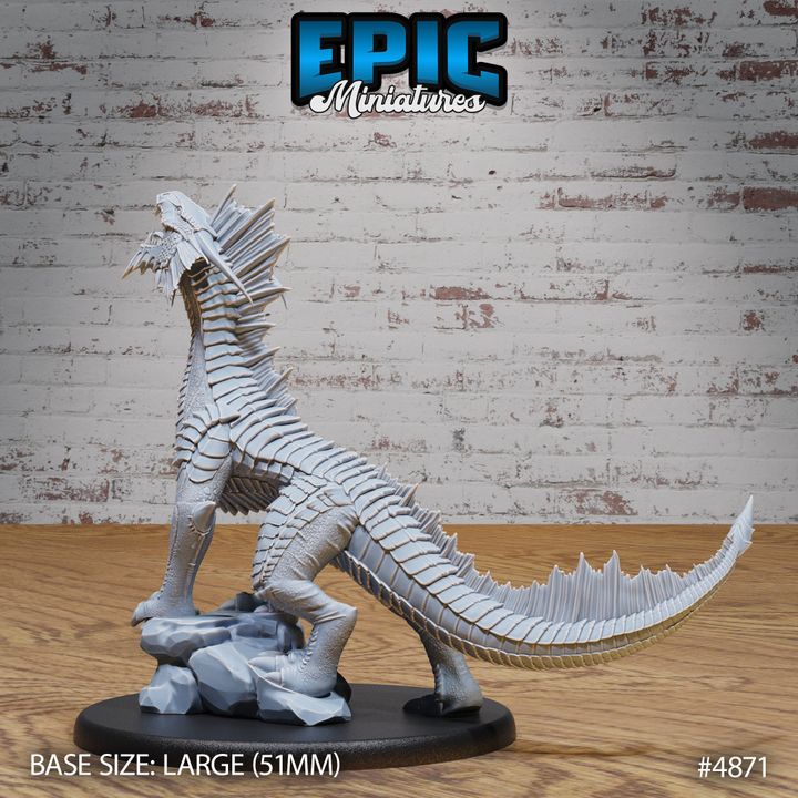 3D Printable Guard Drake Silver Set / Legendary Dragon / Mountain ...