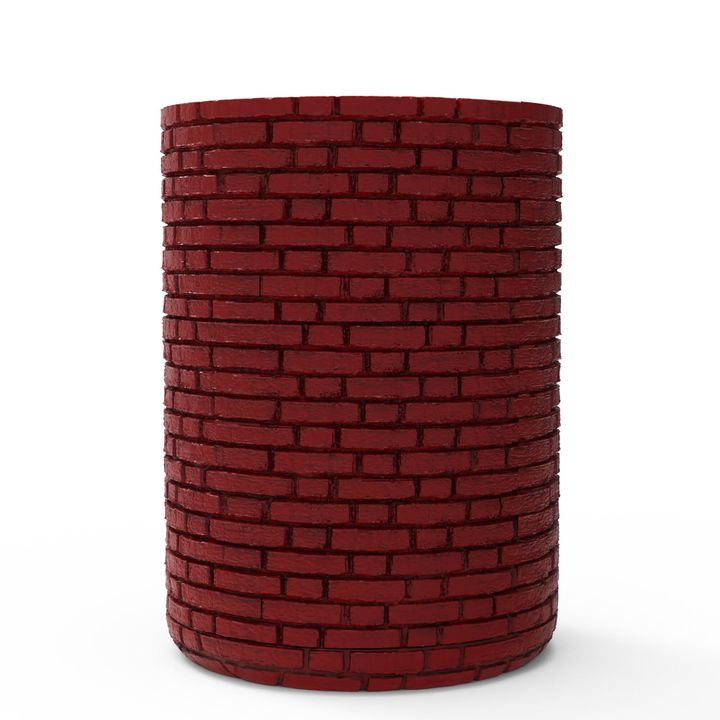 3D Printable Bricks Bottle Holder - STL Format 3D Printable Ready File ...