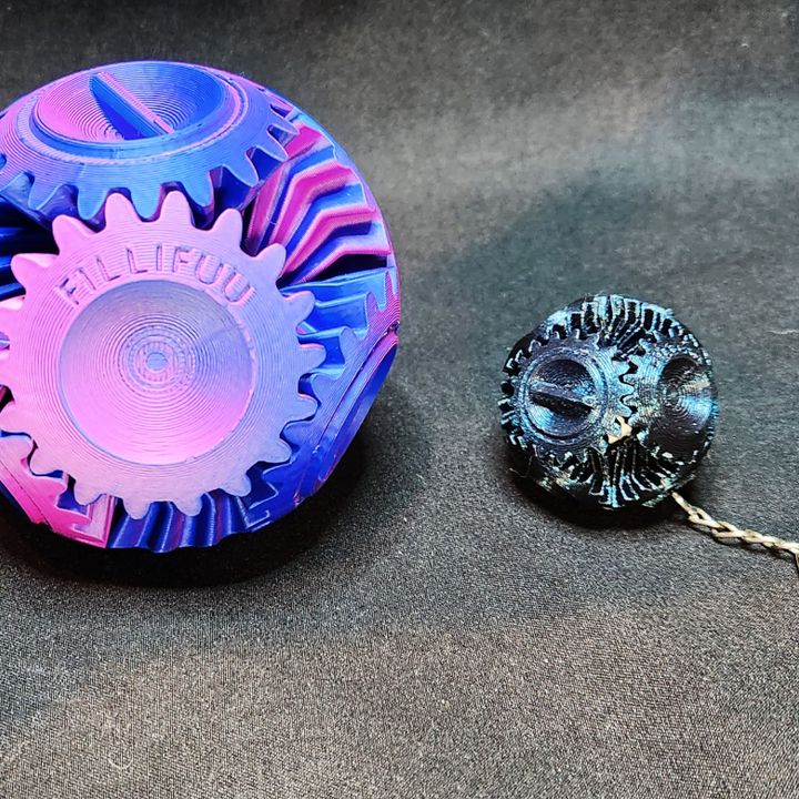 3D Printable Gear Fidget Spinner Collection With Companion Cube Fidget ...