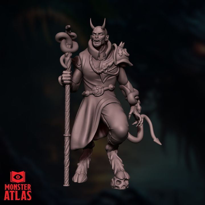 3D Printable Dispater by Monster Atlas