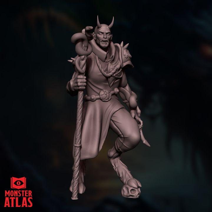 3D Printable Dispater by Monster Atlas