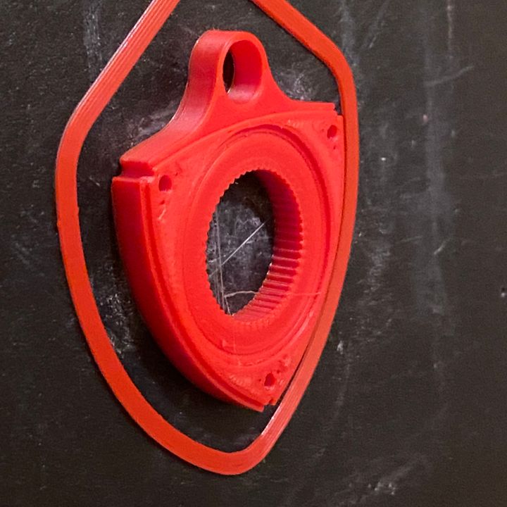 3D Printable Rotary keychain by Gabriele