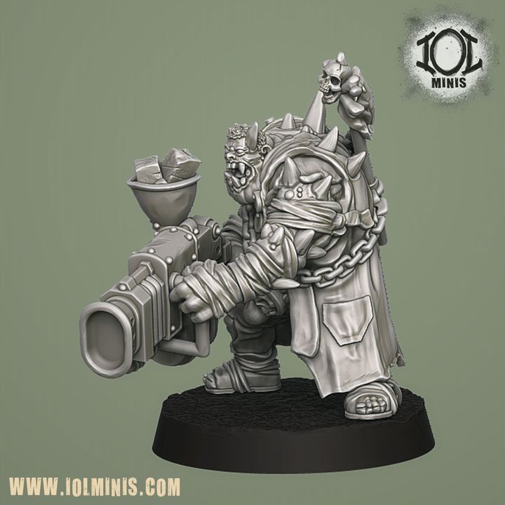 3D Printable Scrote the Mutant by Imitation of Life Miniatures