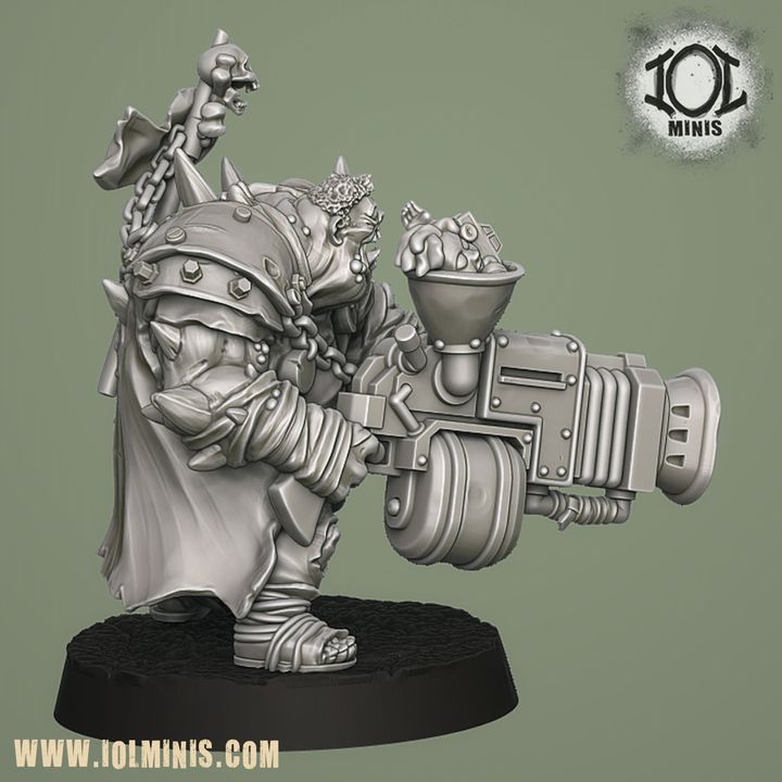 3D Printable Scrote the Mutant by Imitation of Life Miniatures