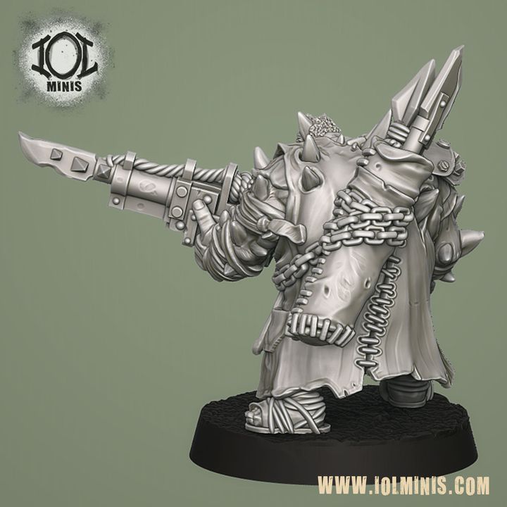 3D Printable Scrote the Mutant by Imitation of Life Miniatures