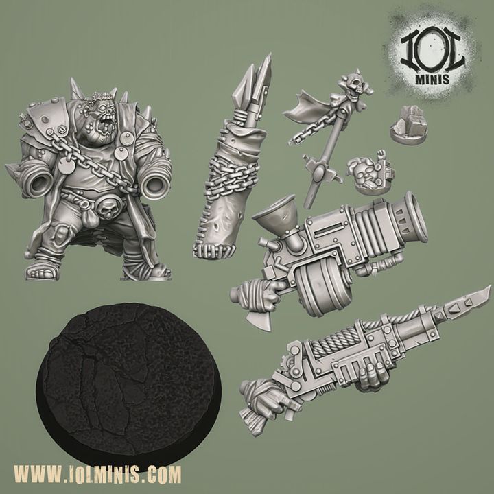 3D Printable Scrote the Mutant by Imitation of Life Miniatures