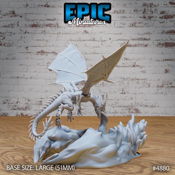 3D Printable Classic Dragon Firebreath / Legendary Drake / Mountain ...