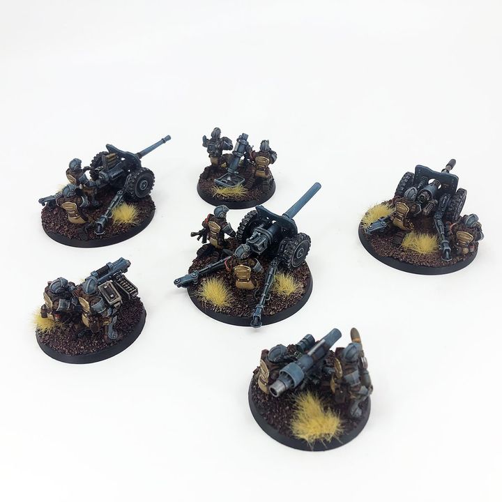 3D Printable Krevarian Heavy Weapon Teams by Nate Feyma