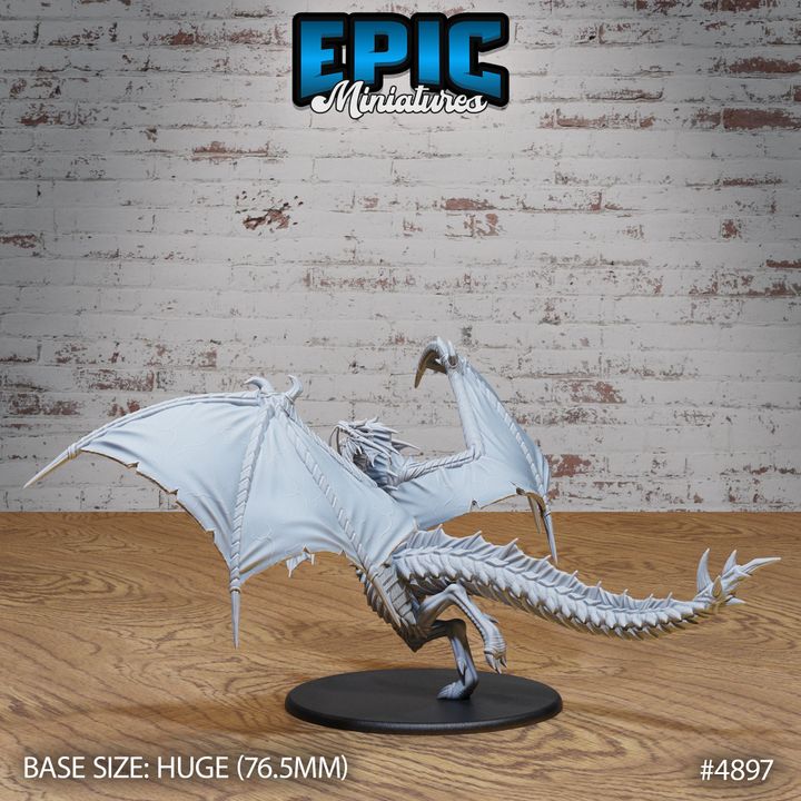 3D Printable Platinum Dragon Chase / Legendary Drake / Mountain Monster ...